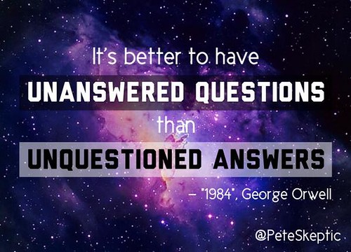 Unquestioned Answers – The View from a Drawbridge