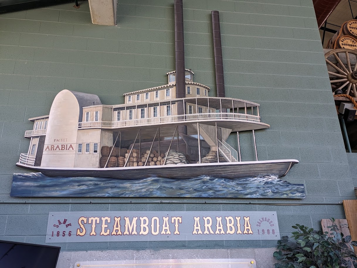 The Steamboat Arabia – The View from a Drawbridge